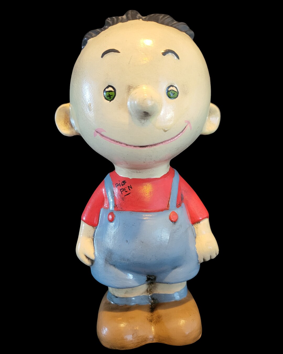 Peanuts Pigpen Hungerford Design - 1960's Hand- Painted Ceramic Pigpen ...