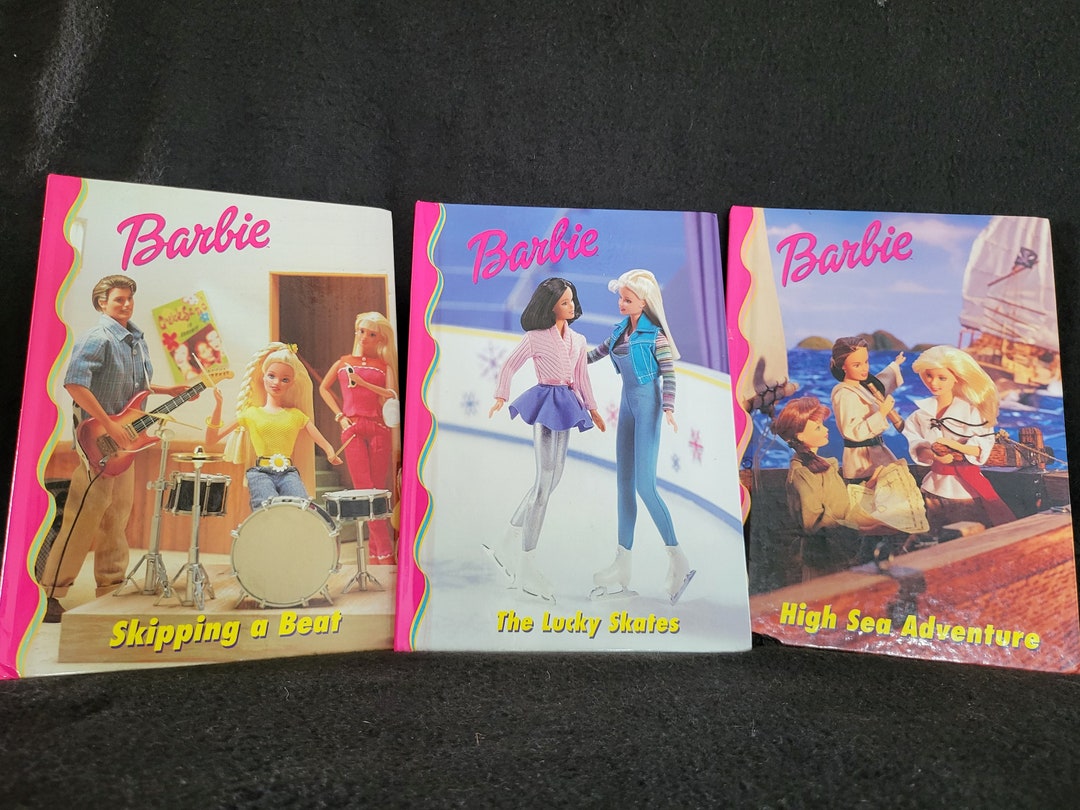 Vintage 1999 'barbie Books Set of 3 -hardback Books by Grolier ...