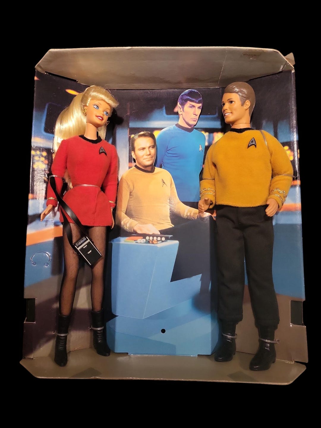 1996 Star Trek Barbie and Ken With Authentication Paperwork - Etsy