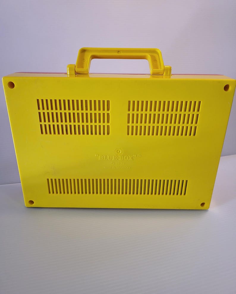 Vintage 1979 Blue Box Wind-up Television Set Toy - Etsy