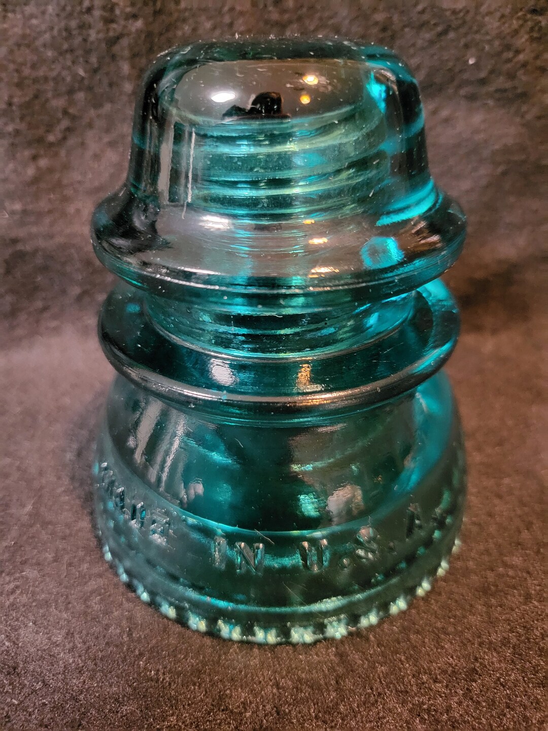 1920's Hemingray 42 Antique Insulator Telegraph Telephone Insulator ...