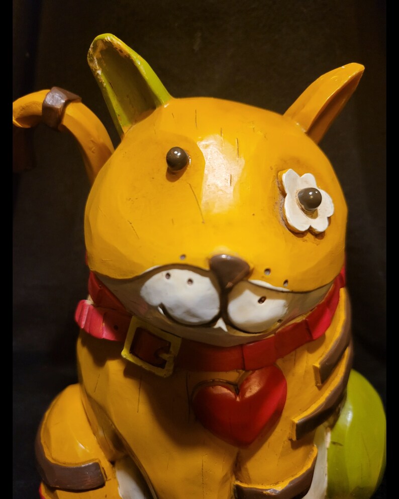 Vintage Y2K Grandma Mabel Large Cat Figurine/cats Lover Gift/ Home ...