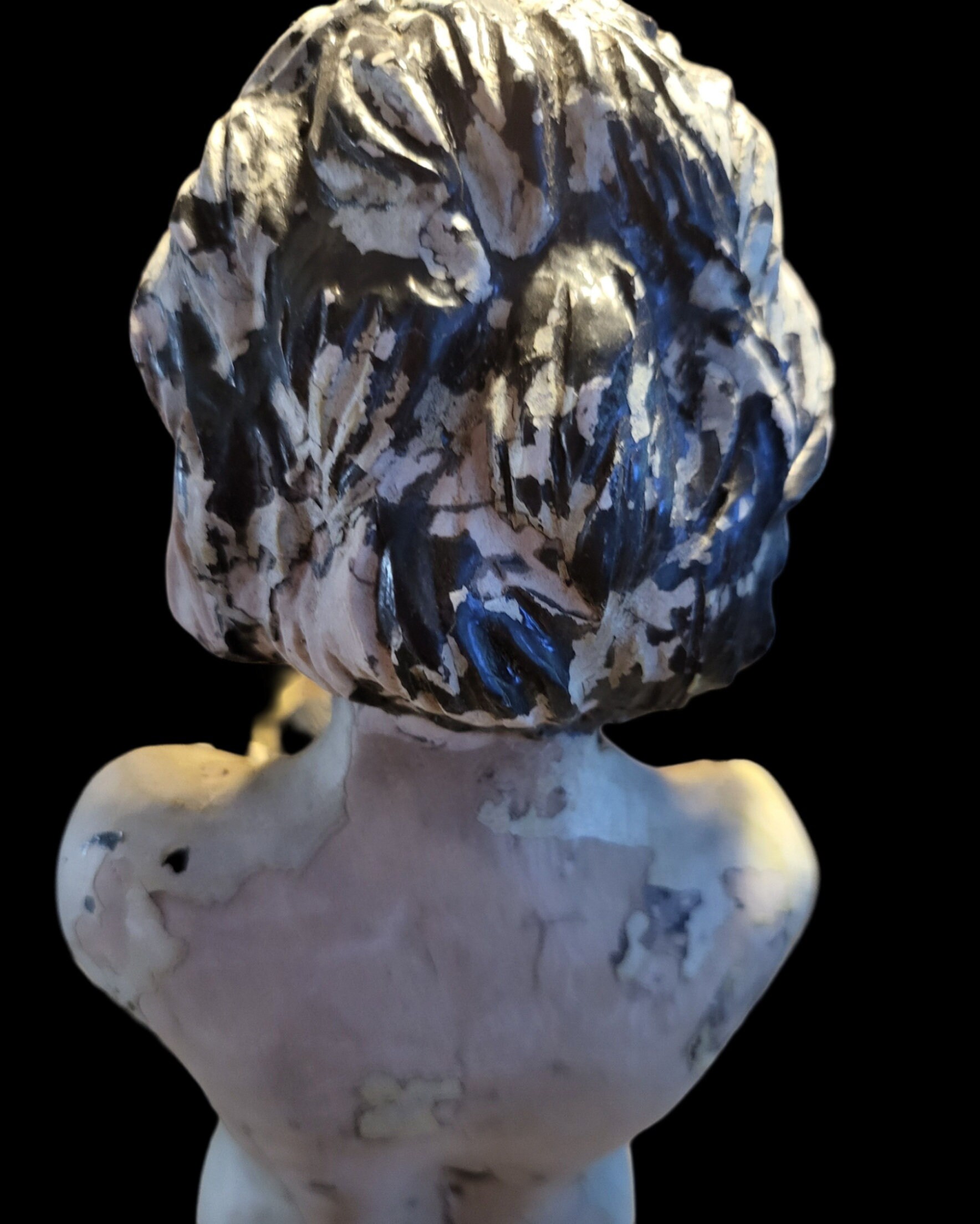 Simply Amazing Boy Sculpture, Perfectly Aged and Detailed 15 Tall ...