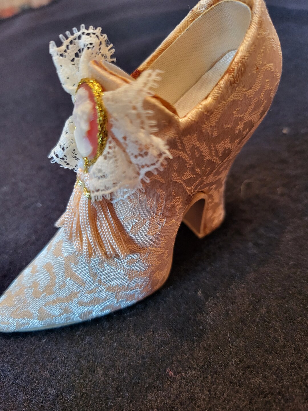 Popular Imports putting on the Ritz 1999 Miniature Shoe - Etsy