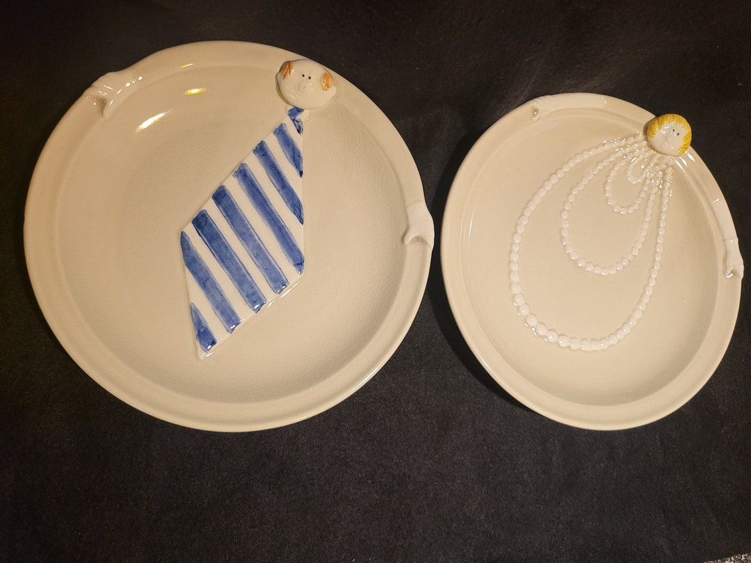 1977 Fitz & Floyd Archie and Edith Bunker “all in the Family” 1977 8.5 ...