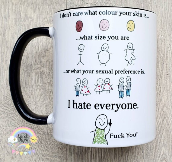 Handmade Novelty Swear Rude Mug Cup | Etsy UK