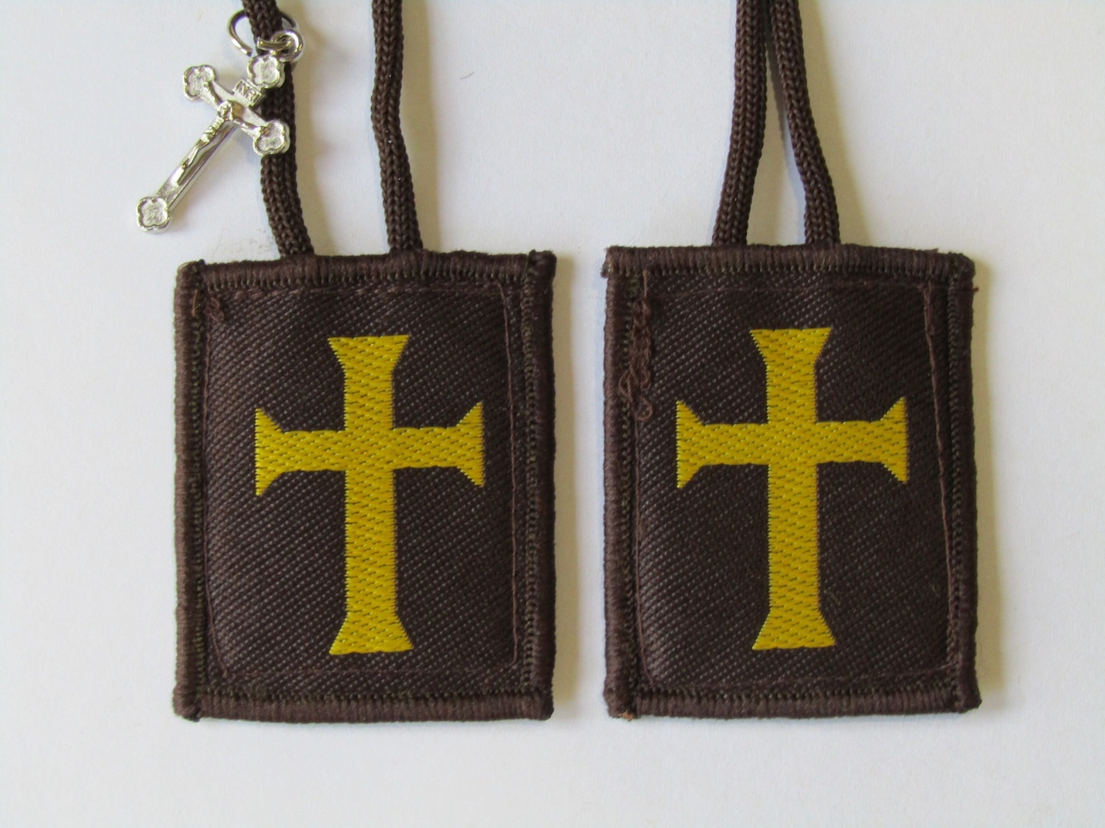 Mds Crusader Cross Scapular With Crucifix. - Etsy