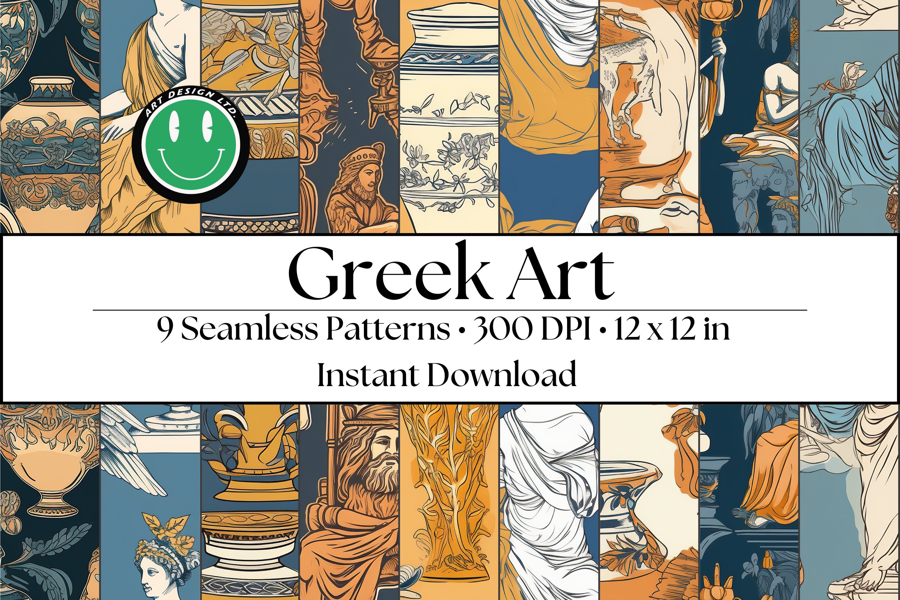 Greek Art Patterns