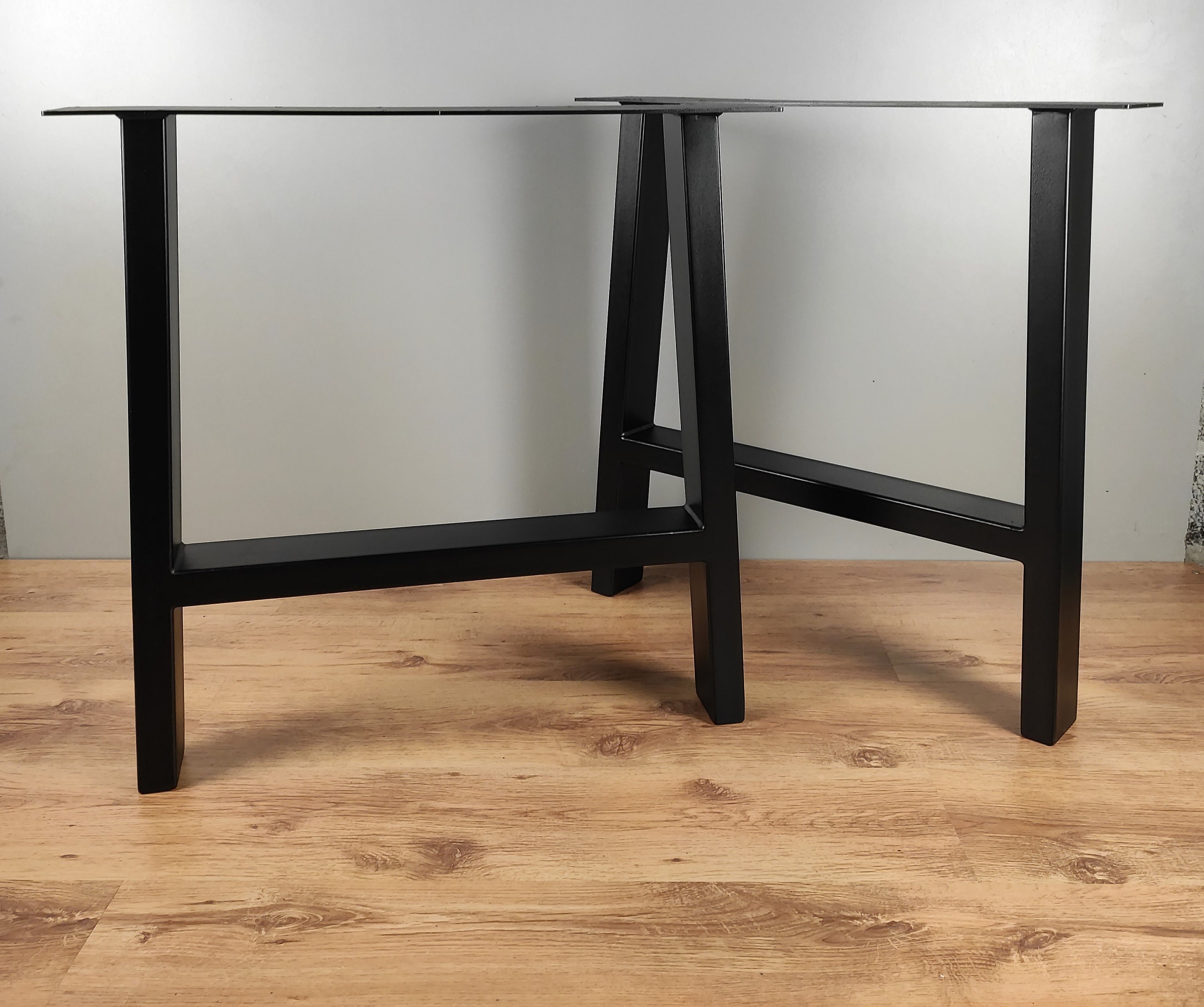 A Shape Table Legs Table Base Desk Legs Desk Base SET OF - Etsy