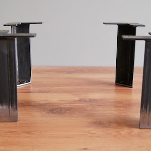 4x Angle Iron Steel Furniture Feet (SET OF 4) - Etsy