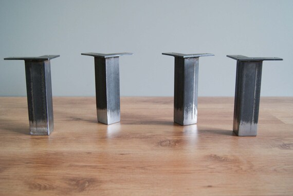 4x Angle Iron Steel Furniture Feet SET OF 4 - Etsy