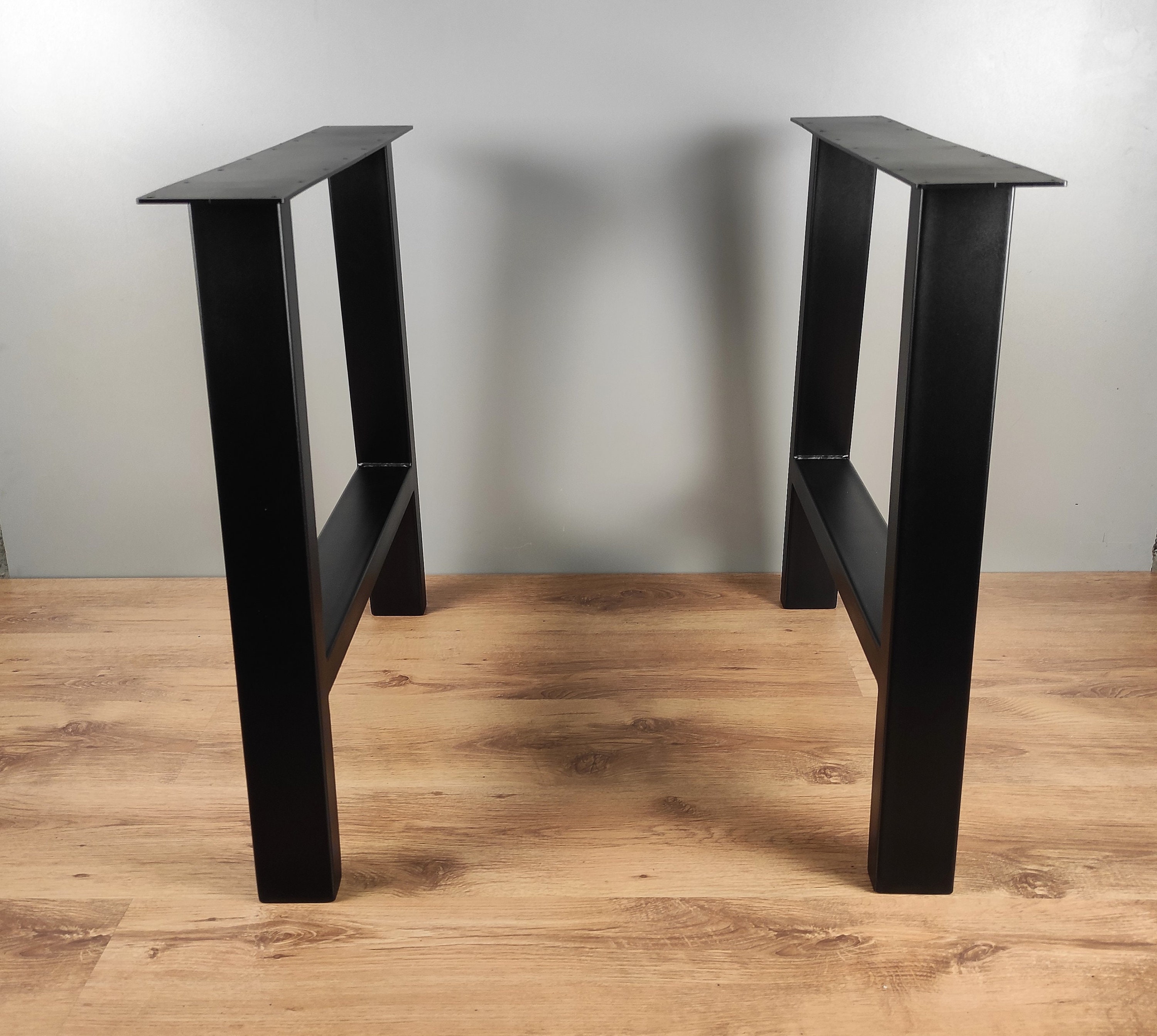 A Shape Table Legs Table Base Desk Legs Desk Base SET OF - Etsy