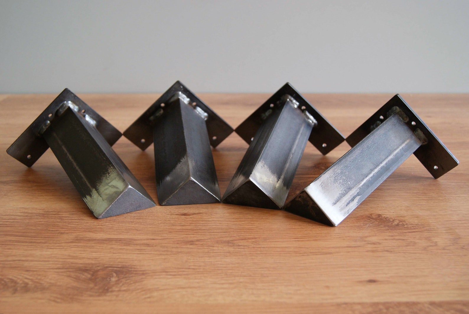 4x Angle Iron Steel Furniture Feet SET OF 4 - Etsy