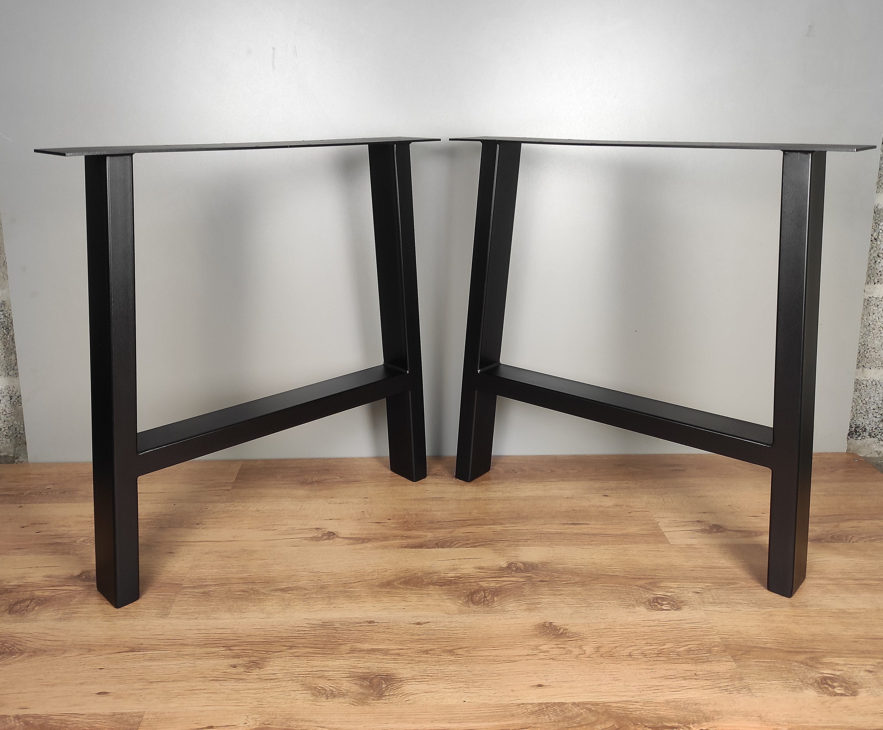 A Shape Table Legs Table Base Desk Legs Desk Base SET OF - Etsy