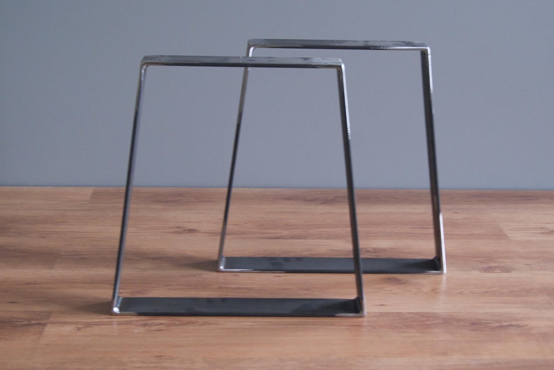 Trapezoid Bench Legs (set of 2) - Coffee Table Legs - Pieds De Table ...