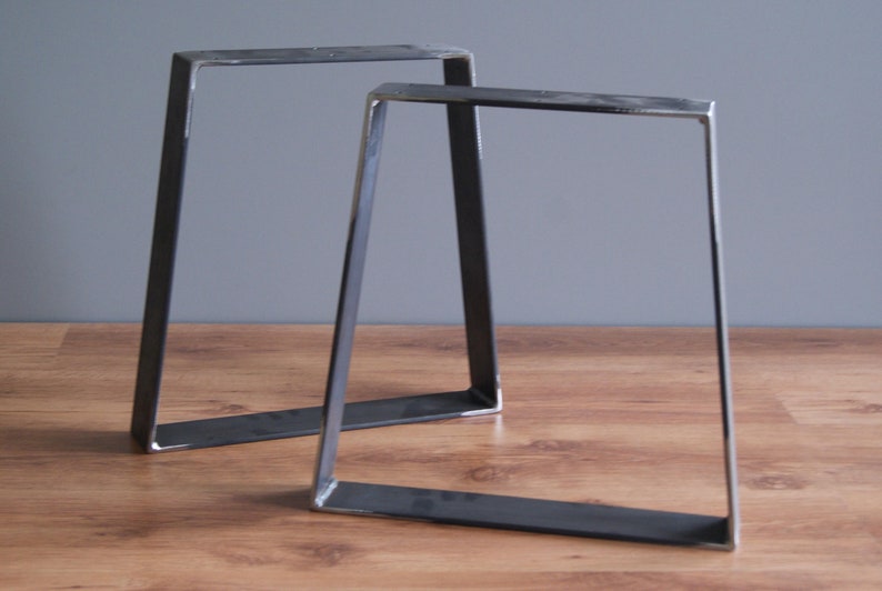 Trapezoid Bench Legs (set of 2) - Coffee Table Legs - Pieds De Table ...