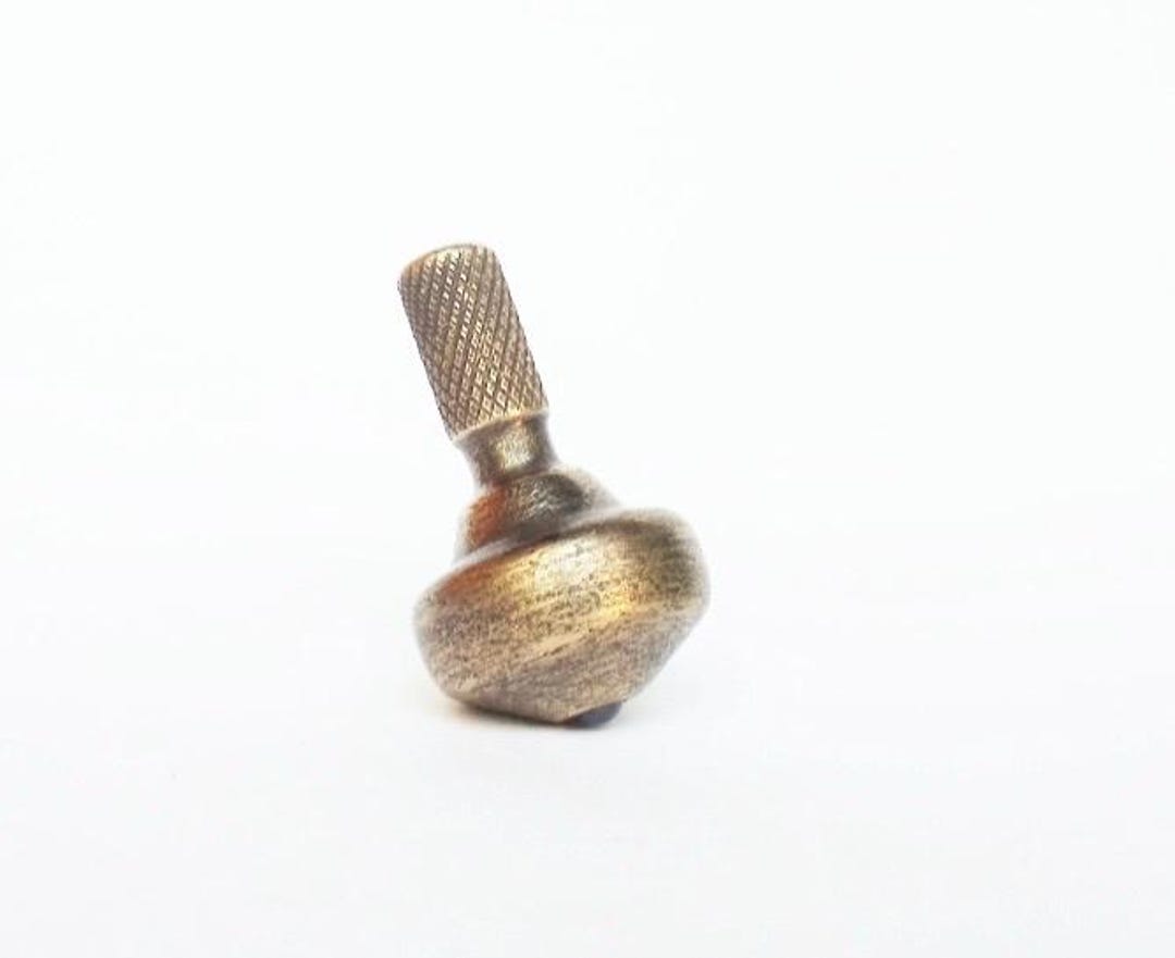 Brass Top, Metal Spinning Top, Spinning Top, Brass Spinning Top, EDC ...