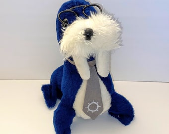 Blue Walrus Plush | Etsy
