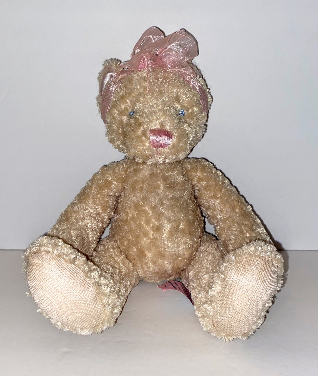 Vintage First & Main Soft Stuff Bear Plush - Etsy