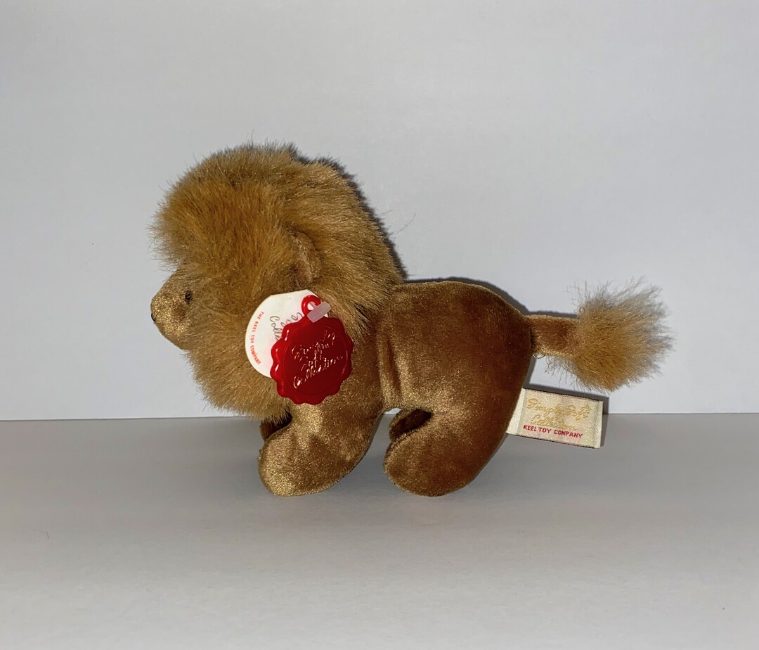 Vintage Keel Toys Lion Plush 7 - Etsy