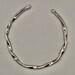 Twisted Silver Bangle - Solid Bangle- Handmade Modern Contemporary ...