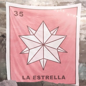La Estrella Card Star Tapestry - Etsy