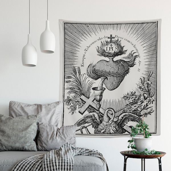 Christian Tapestry - Etsy