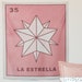 La Estrella Card Star Tapestry - Etsy