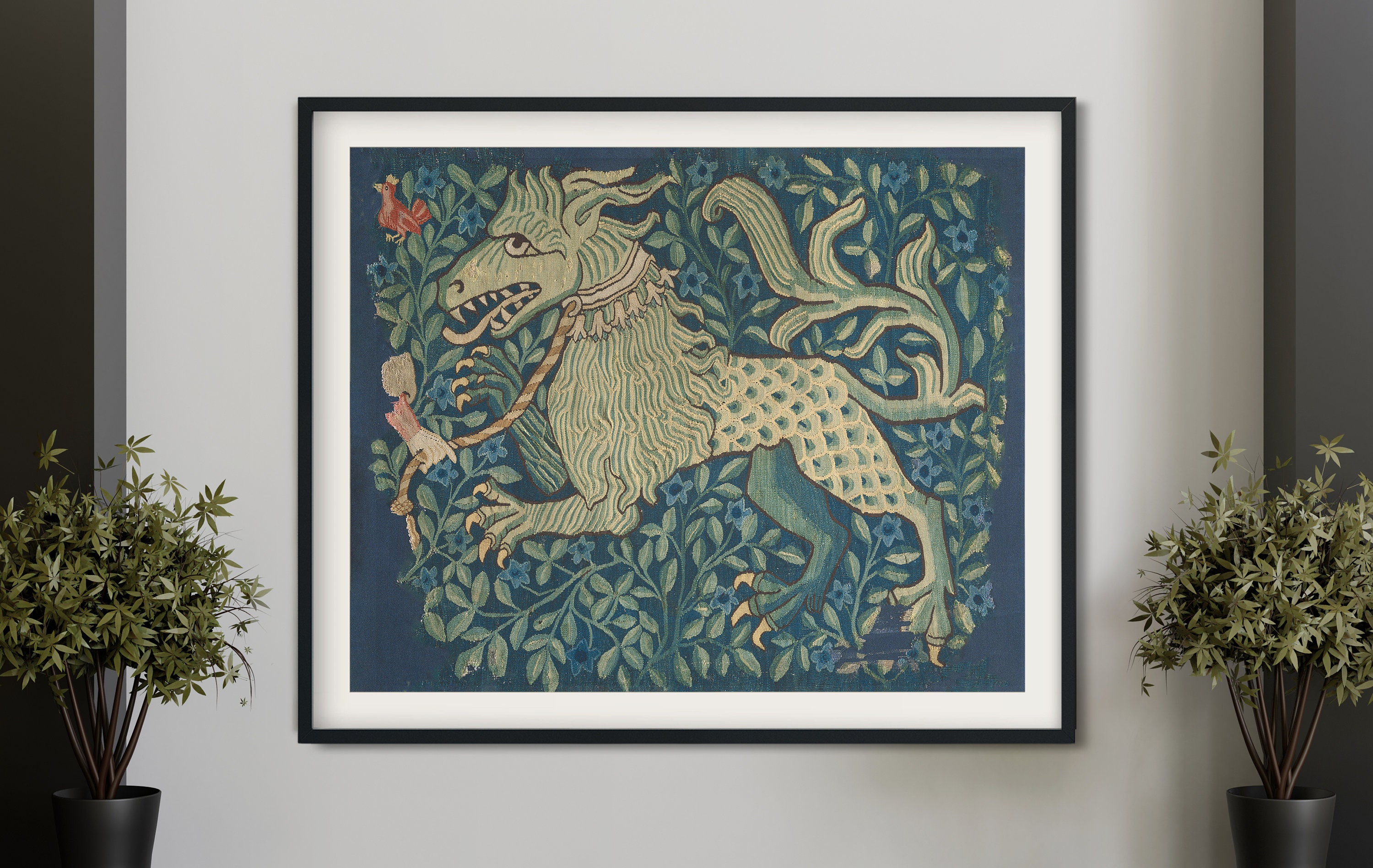 Fantastical Beast Medieval Poster Print no Frame - Etsy