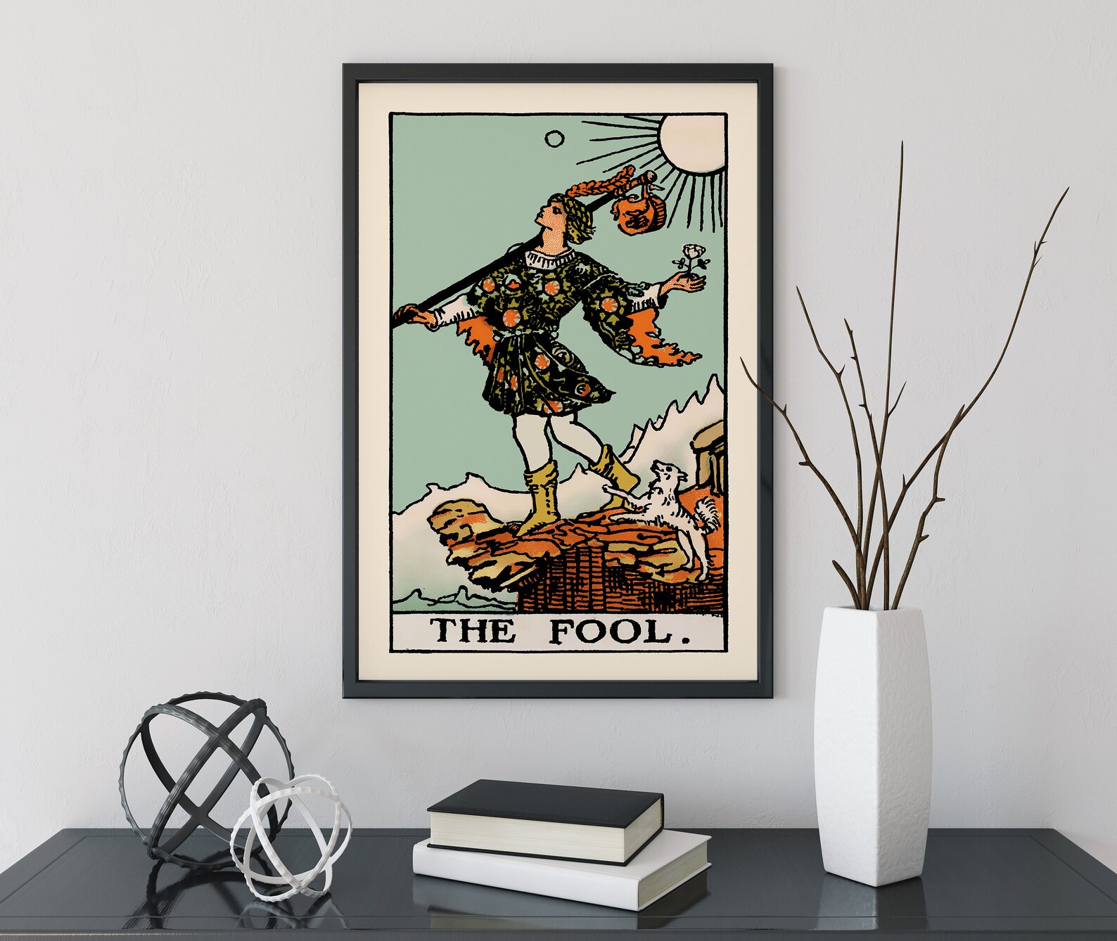 The Fool Tarot Card Print the Fool Card Poster No Frame | Etsy