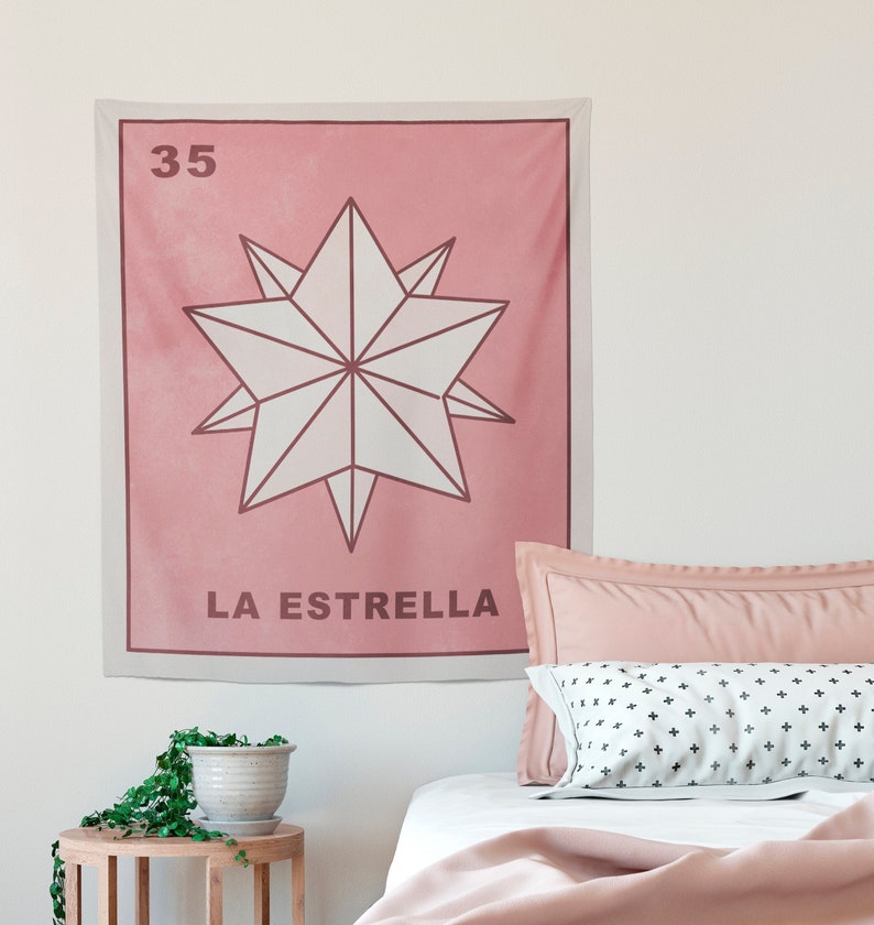 La Estrella Card Star Tapestry - Etsy