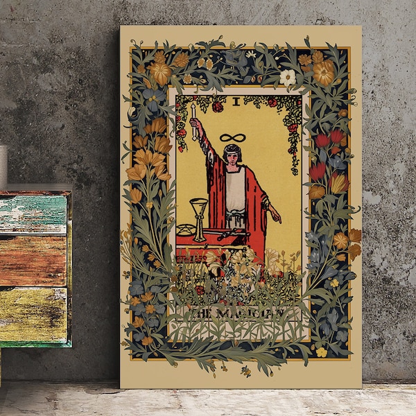 Tarot Card Poster - Etsy