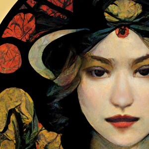 Lilith Occult Goddess Poster, Lilith Print, No Frame - Etsy