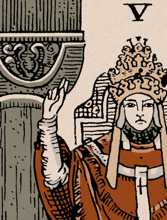 Cartas Del Tarot El Hierofante