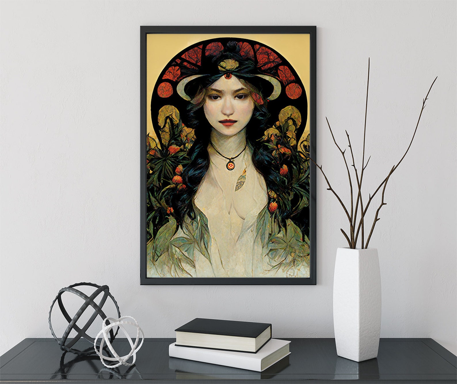 Lilith Occult Goddess Poster Lilith Print No Frame - Etsy