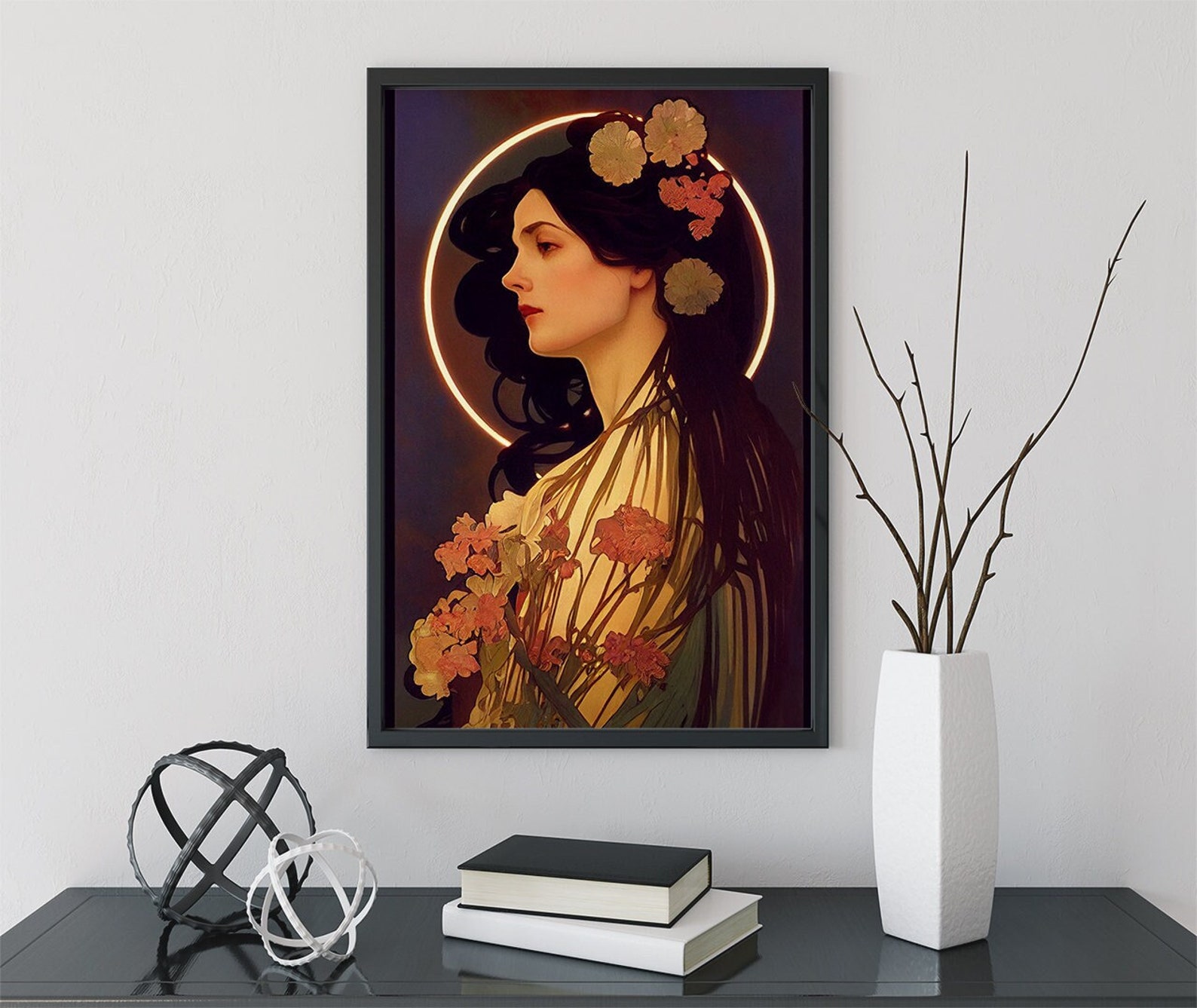 Persephone Greek Goddess Poster Persephone Goddess of Spring - Etsy