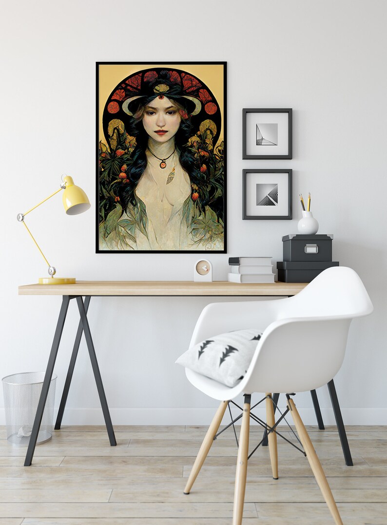 Lilith Occult Goddess Poster Lilith Print No Frame - Etsy