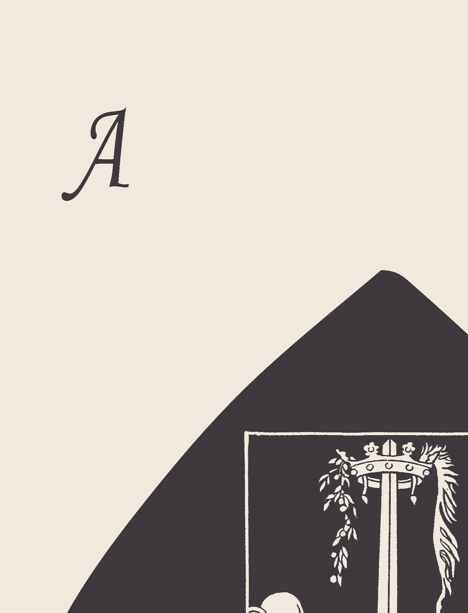 Ace of Swords Tarot Card Print The Ace Of Spades Playing | Etsy