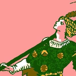 The Fool- Tarot Card Print - the Fool Card Pop Art Goth Punk Bubblegum ...