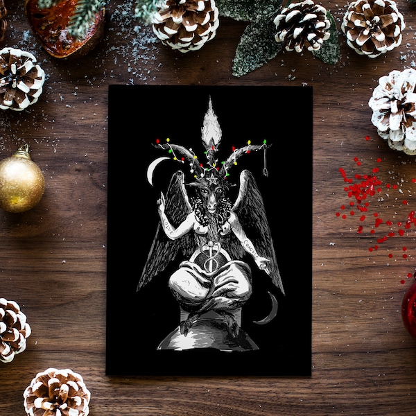 Baphomet Cards - Etsy