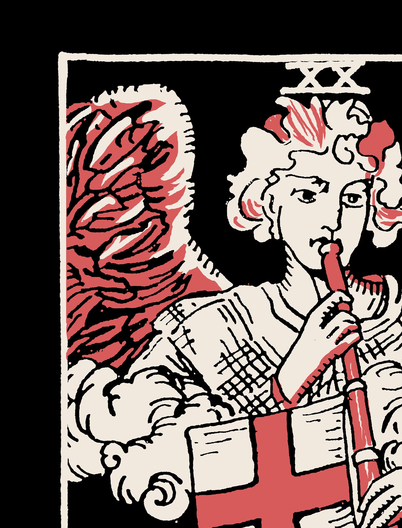 Judgement Tarot Card Three Color Print Tarot Card The | Etsy