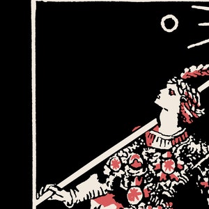 The Fool - Tarot Card Three Color Print - the Fool Card 3 Color Poster ...