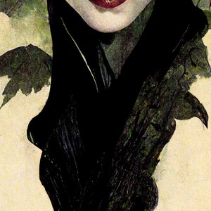 Evil Queen Poster, Goth Queen Print, Wicked Witch (no Frame) - Etsy