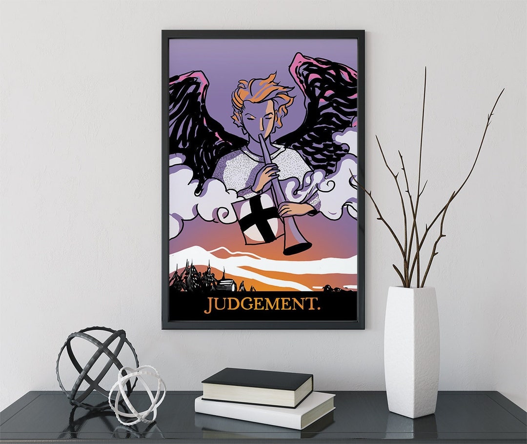 Judgement - Tarot Card Print From the Green Menagerie Tarot - Tarot ...