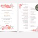 Indian Hindu Wedding Program, Floral,custom Wedding Program, Hindu ...