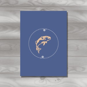 Father's Day Printable Card, Fishing Card - Etsy