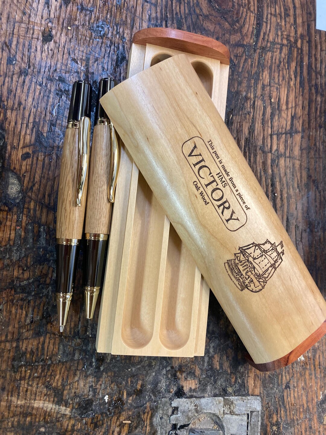 Pens Hms Victory Wooden Pens Heritage Pens Pen and Pencil Set Admiral ...