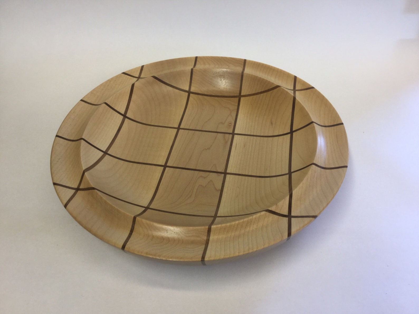 Maple and Walnut Platter - Etsy