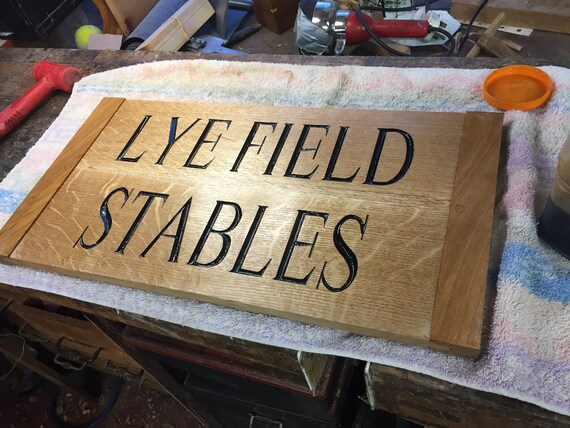 Hand Carved Signs | Etsy