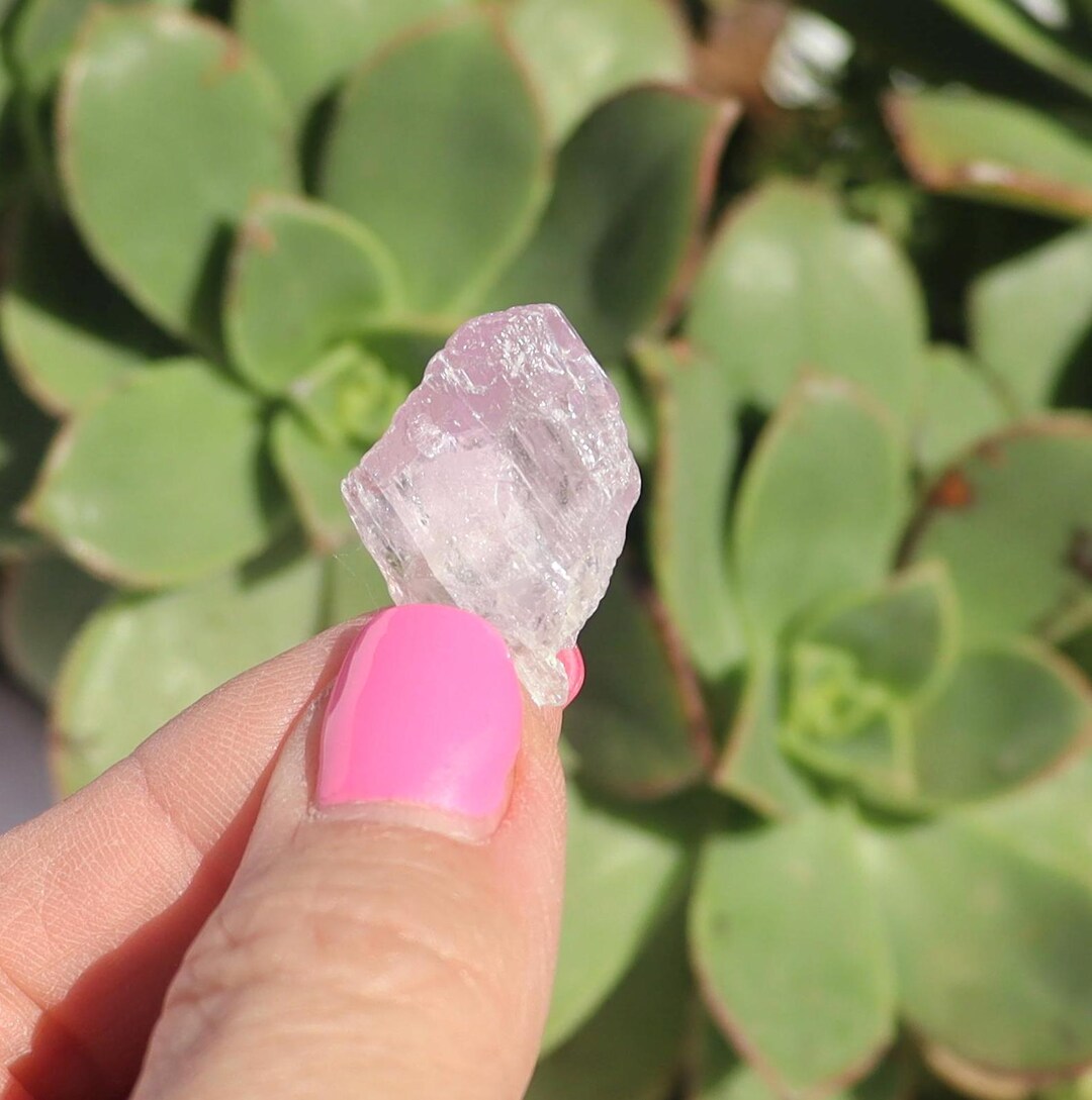 Lavender Kunzite Specimen, Pink Kunzite Thumbnail - Etsy